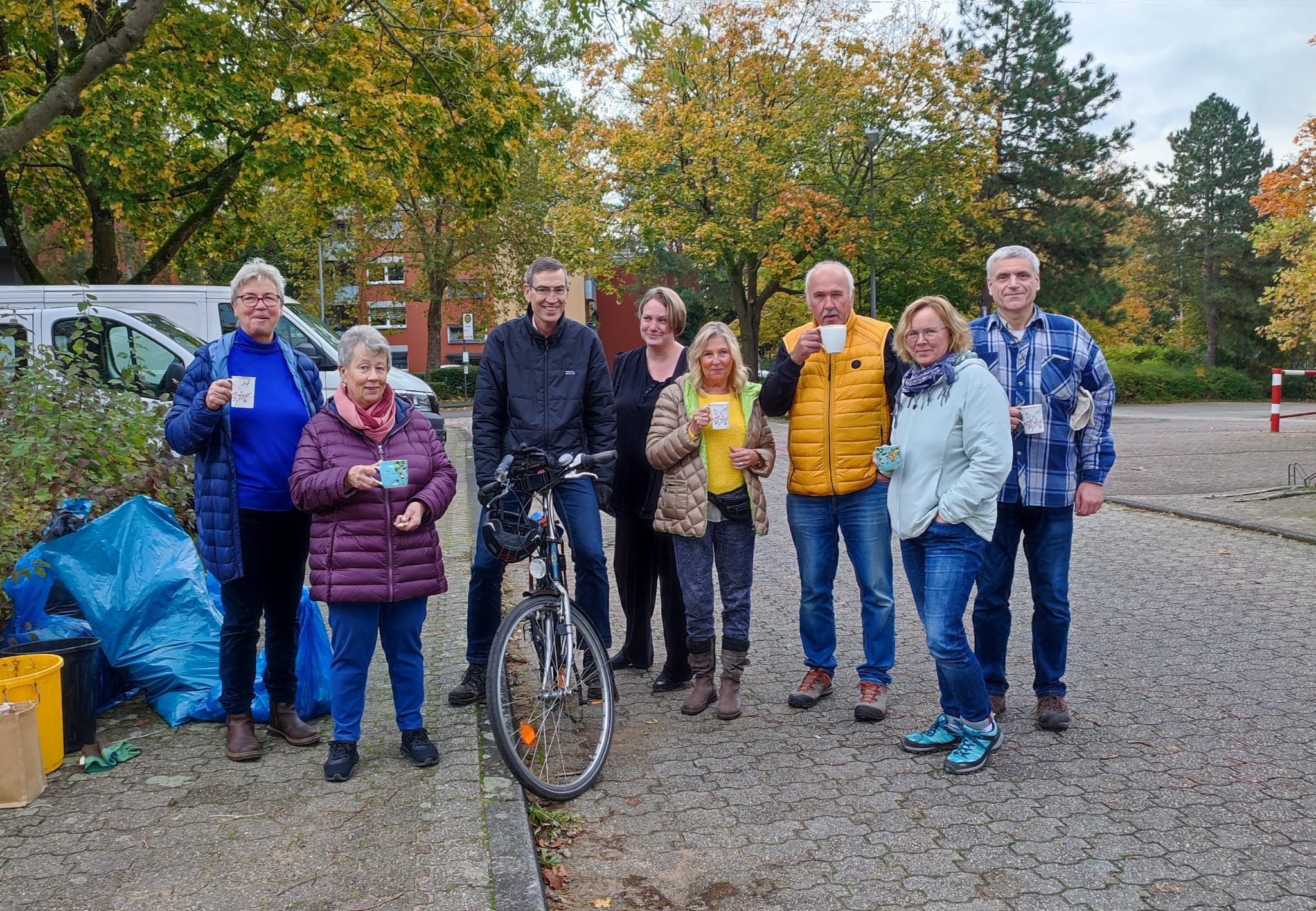Paffrather Herbstputz: Massenhaft Masken und ein schrottreifes Fahrrad ...