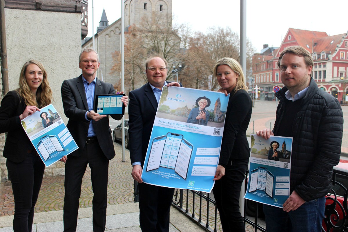 „Gut versorgt in GL“: Stadt unterstützt App für Senior:innen ...