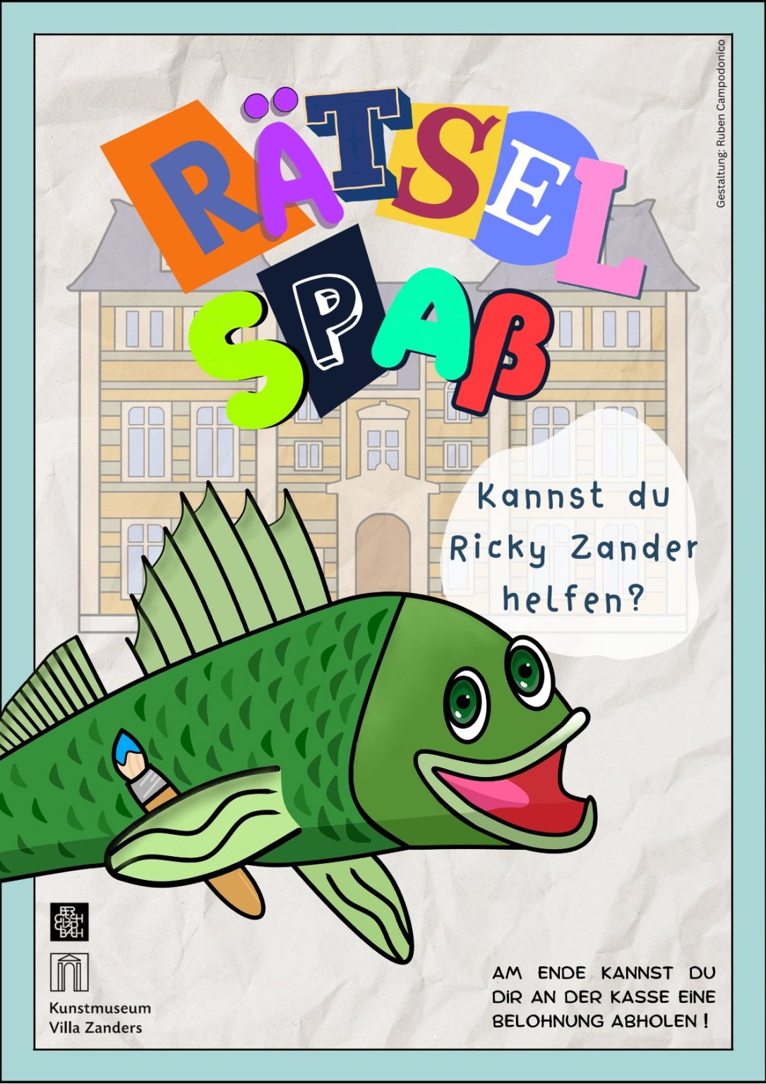 Neu für Kinder: Kultur-Ralley im Kunstmuseum mit Ricky Zander ...