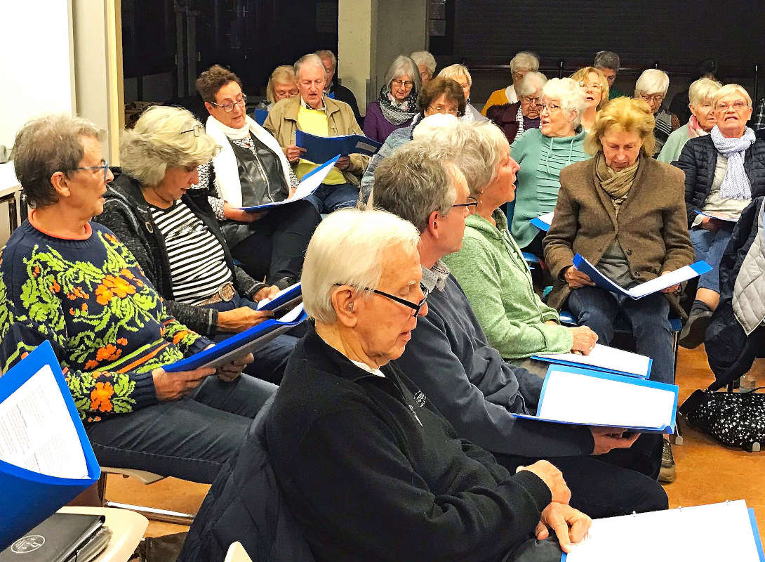Seit 2016 bietet der Gesangverein Harmonie offene Singabende für alle ...