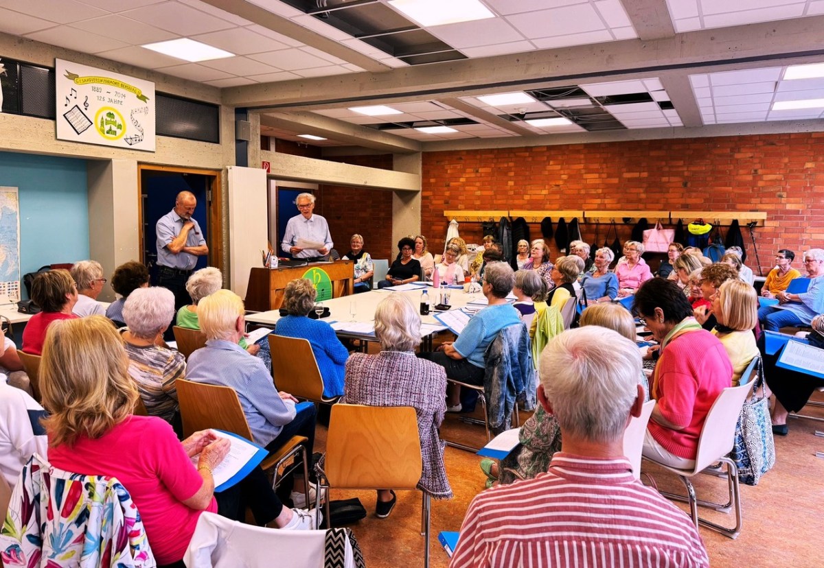 50. Offenes Singen der Harmonie beweist: Jeder kann singen ...